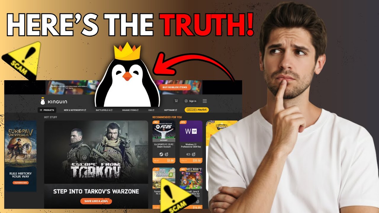 Kinguin Review 2025 – Safe Game Keys or Shady Grey Market?