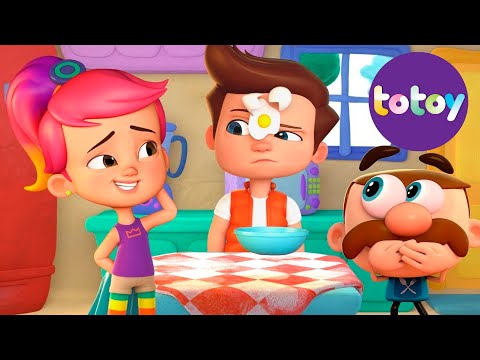 Música Infantil Totoy - Musica Café Da Manhã!!! Muito Legal!!! Desenho do José Totoy Em Português
