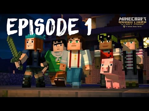 Minecraft Story Mode Walkthrough FULL Episode 1 (PC)
