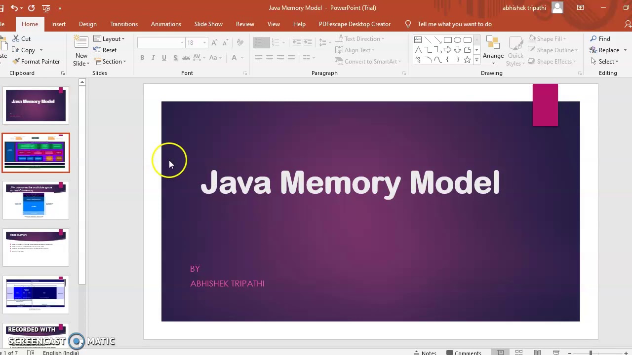 Java Memory Model Tutorial 1