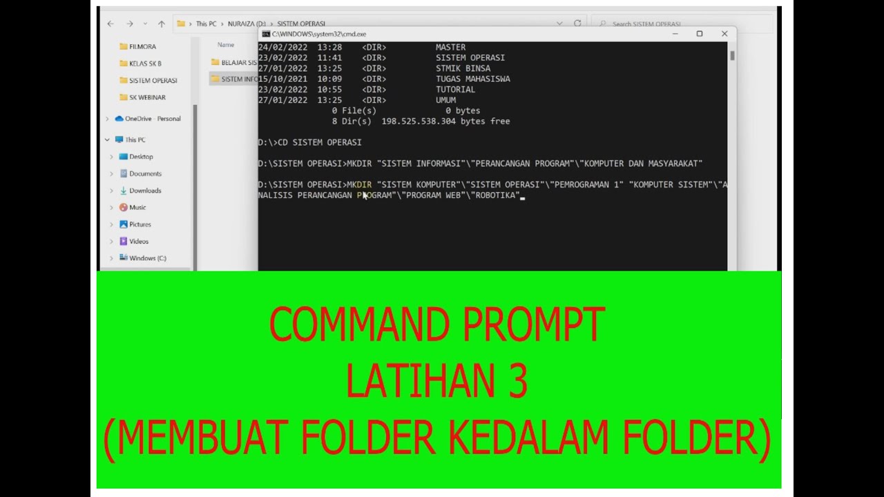 COMMAND PROMPT (LATIHAN 3) 