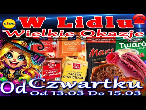 LIDL 🛒 Nowa Gazetka Promocyjna od Czwartku 13.03.2025 Oszczędzaj z Lidlem – W Lidlu Się Opłaca!