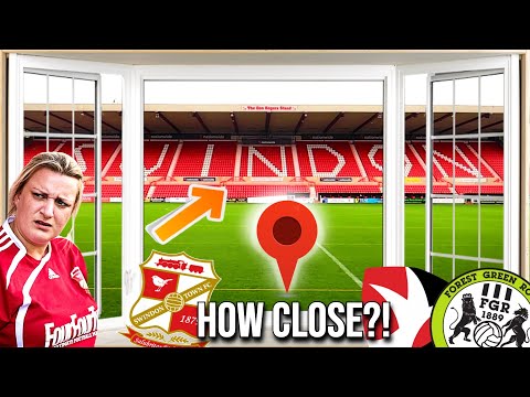 Exploring the CLOSEST Football League STADIUMS to My HOUSE π ποΈ