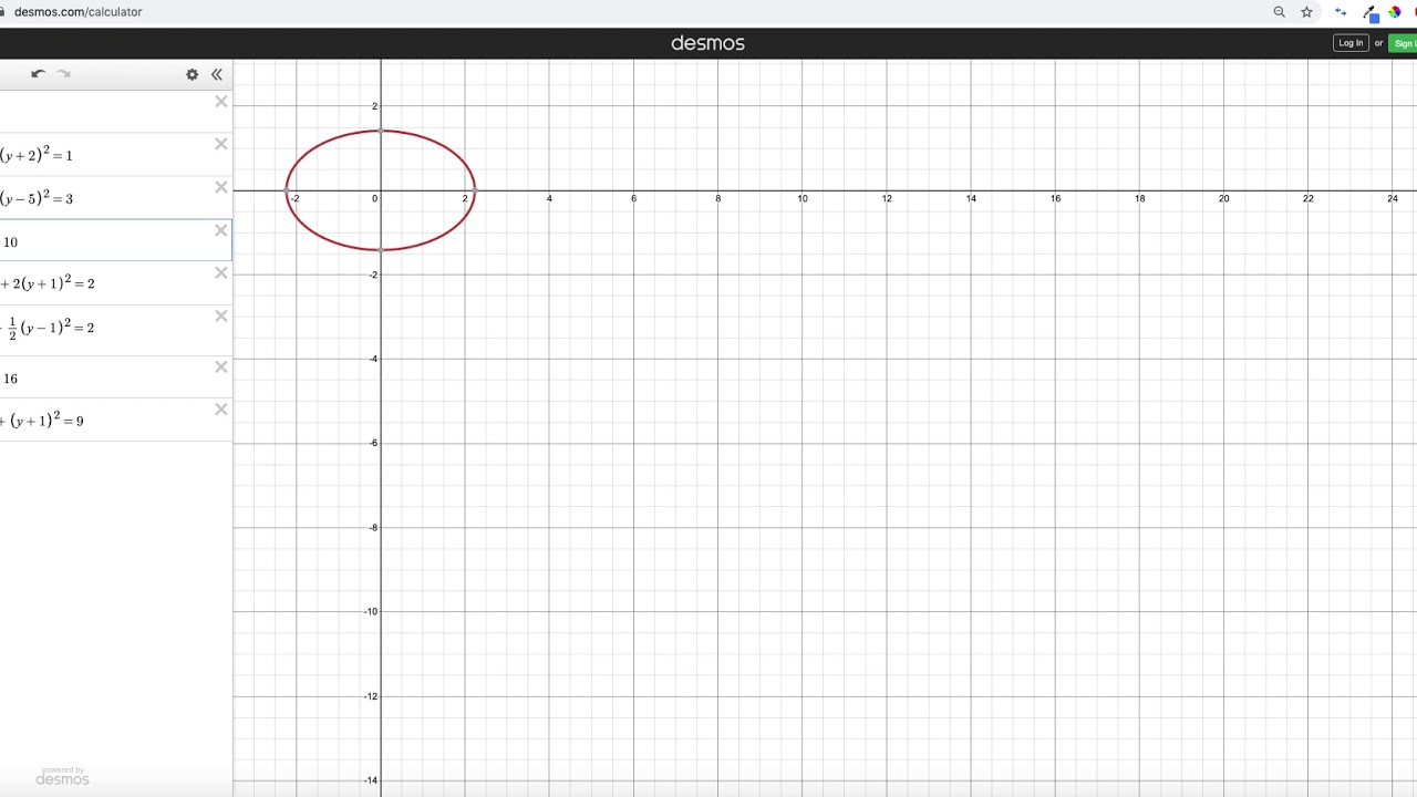 Function Art Project - Non-Function Graphs in Desmos