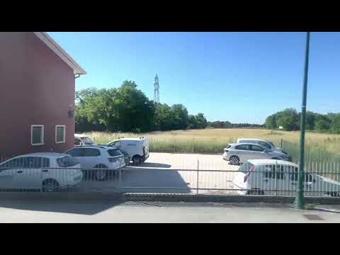 ATVO bus from Venice Marco Polo Airport to Venice Piazzale Roma at 9:20 on June 6, 2022