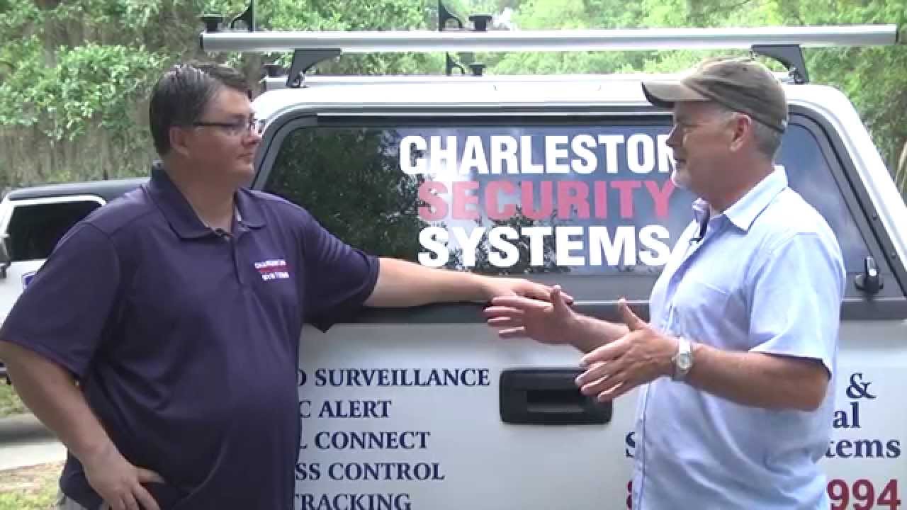 Charleston Security Systems Installation on American Builder