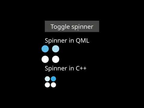 QtQuickControls-Nemo: Compare Spiner in QML and C++