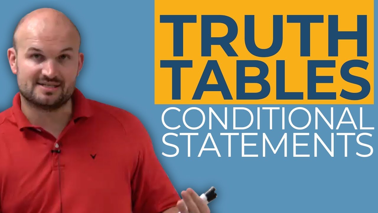 CCSS   What are truth tables and how can we create them for conditional statements