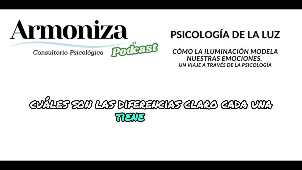 PSICOLOGÍA DE LA LUZ  Cómo la iluminación modela nuestras emociones.