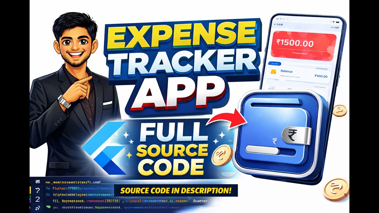 Expense Tracker App in VS code using Flutter for Beginners | Full App Demo | Expense Tracker App