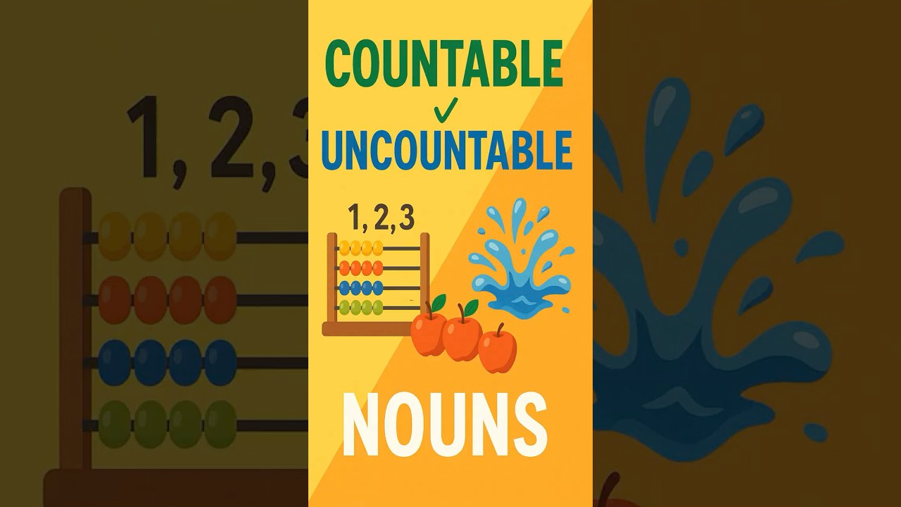 Countable vs Uncountable Nouns  | Simple English Grammar