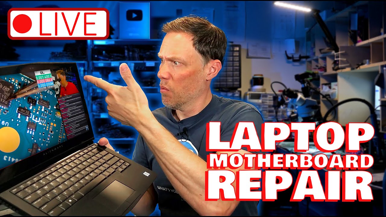 [Live Repair] Laptop Motherboard Repair... Is That Even Possible?