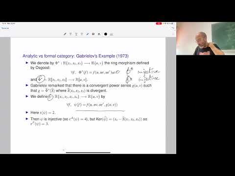 Semi-analytic locus of a subanalytic set