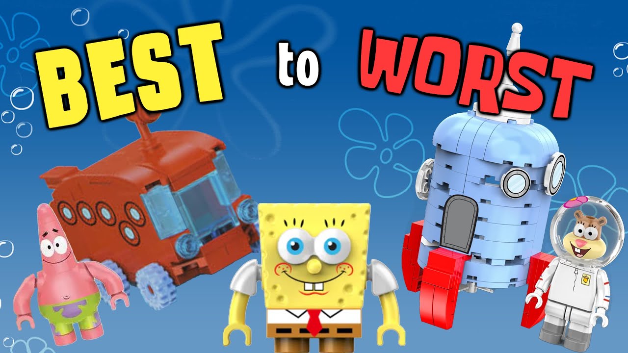 REVIEWING EVERY SNAP AND SWITCH SPONGEBOB SET!!!