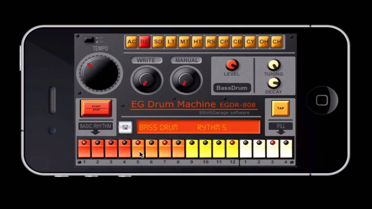 EGDR808 iPhone - Pattern write tutorial