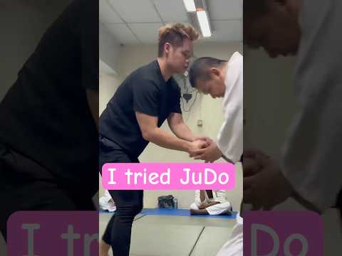 I tried Judo and train with JUDO INSTRUCTOR 6thDAN(mjf)