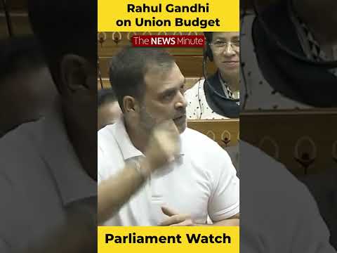 Rahul Gandhi on Budget 2024, says Union government stabbed middle class