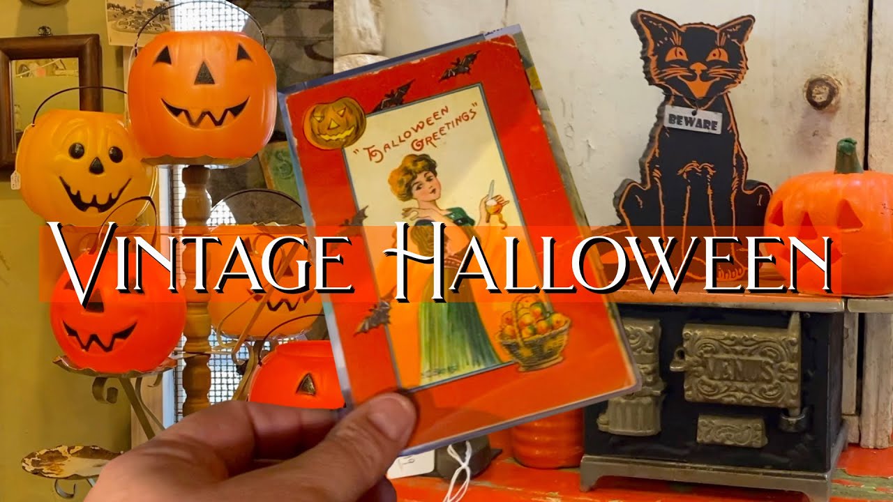 🎃 HALLOWEEN SHOP ALONG 🎃 Antique Pop-Up Market