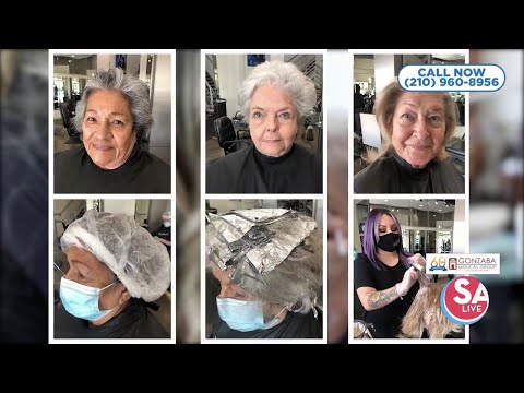 Senior makeover big reveal at D'Anthony Salon | SA Live | KSAT 12