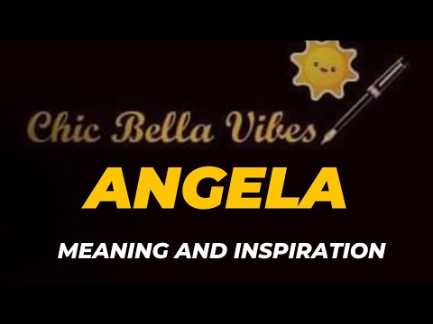 Exploring the Significance of the Name ANGELA #meaning #name #angela