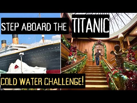 Titanic Museum in Branson, MO Full Tour (FREEZING Cold Water Experience)
