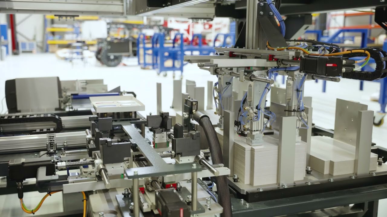 Seratech Intralogistics, automatic order picking system