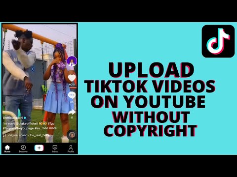 How to upload tiktok video on YouTube without copyright