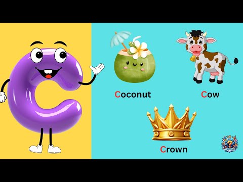🔤 Learn 30 Words That Start with C ✨ | 🐱🚗🍰 Vocabulary for Kids | 🎨 Fun ABC Learning Video