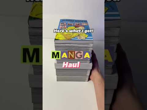 Manga Shopping + Haul at Walmart! Half off Manga!! #shorts