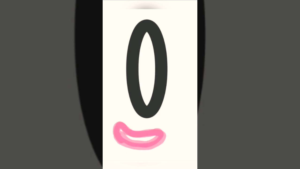 Drawing Numberblock Zero | Quick & Easy Art #Shorts #numberblocks