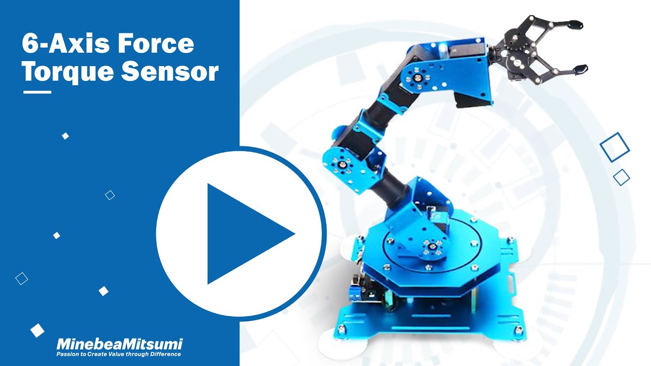6-Axis Force Torque Sensor for Robotic Applications