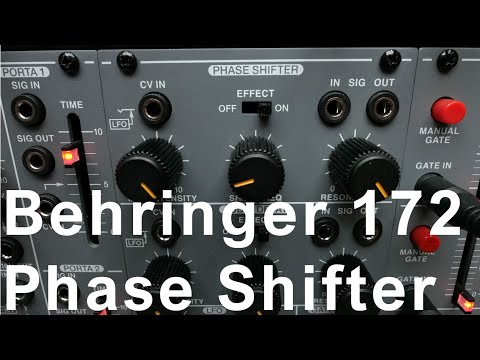 Behringer 172 Phase Shifter/Delay/LFO Eurorack Module | Reverb