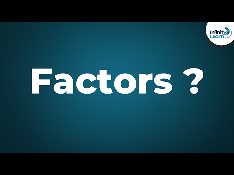 What are Factors? | Factorisation | Don't Memorise