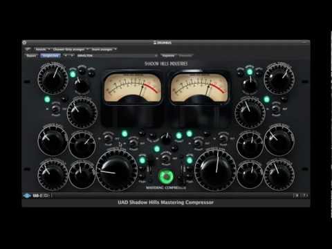 Universal Audio Announces Shadow Hills Mastering Compressor Plug-In ...