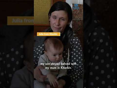 Volunteer doctors in Lviv, Ukraine help mothers and children fleeing for safety (March 2022)