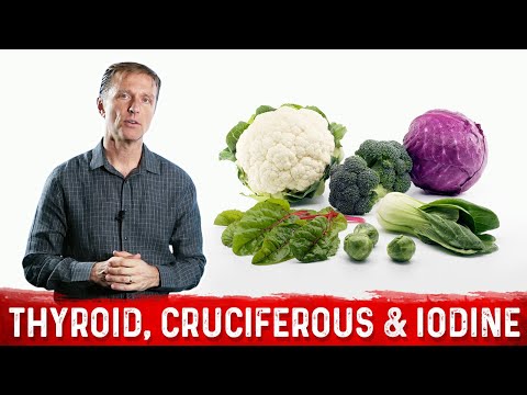 Dr.Berg Clears the Confusion Between the Thyroid, Cruciferous Vegetables, and Iodine