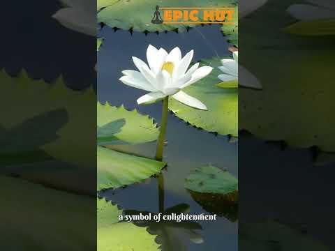 Water lily in Buddhism || Symbol of purity and enlightenment || #shorts