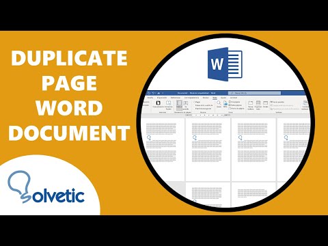 Duplicate Page Word Document ✔️ 𝗙𝗔𝗦𝗧