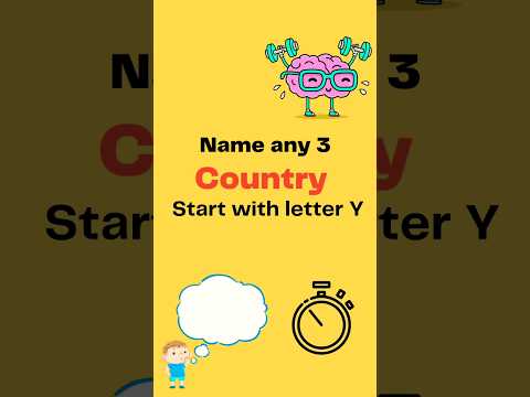 Name any 3 country start with Y#viral #shorts #youtubeshorts #youtube #trending #shortsfeed