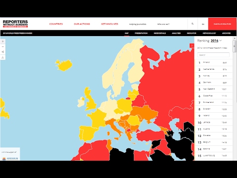 Reporters Without Borders country ranking is fake news