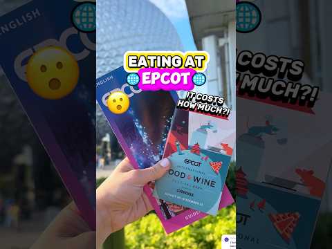 How Much it COSTS to Eat at Epcot! š®āļø (Disney Dining for a Day)