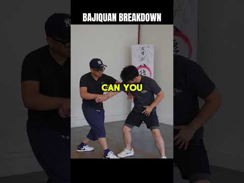 Bajiquan Takedown Application #kungfu #selfdefense #mma