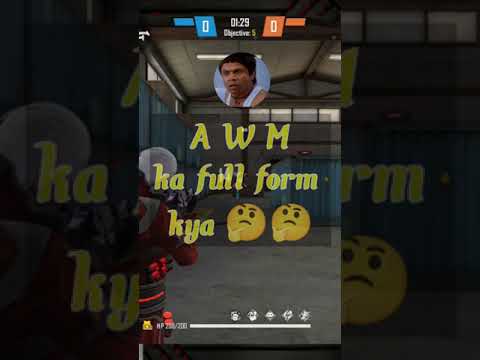 full form/full form of awm/awm ka full form kya hota hai#snfreefire#shorts#factsfreefire#ytshorts#ff