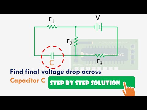 How to Find Final Voltage Drop Across Capacitor