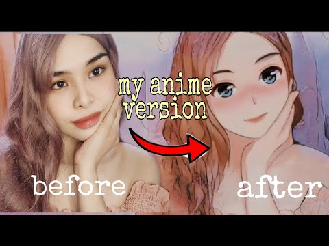 how to make an Anime version of yourself (easy and quick tutorial) | turn your photo into an Anime