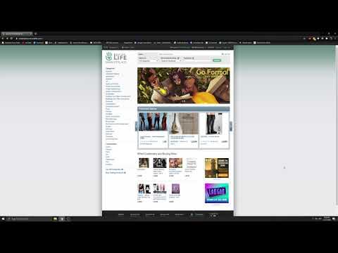 How to bulk update your Second Life Marketplace listings