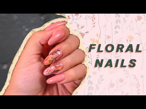 FLORAL NAIL ART | Donna Cao