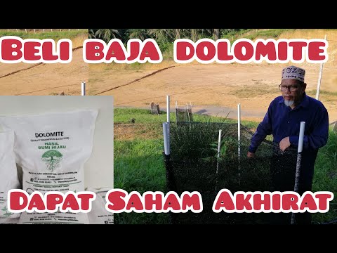 Beli baja dolomite dapat saham akhirat