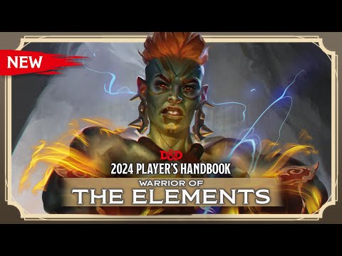 Monk: Warrior of the Elements | 2024 Player's Handbook | D&D