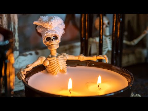 Easy Halloween Candles
